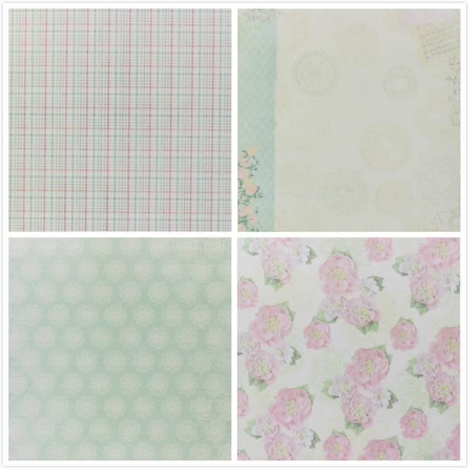 KSCRAFT 12pcs 6" Single-side Printed flowers ... – Grandado