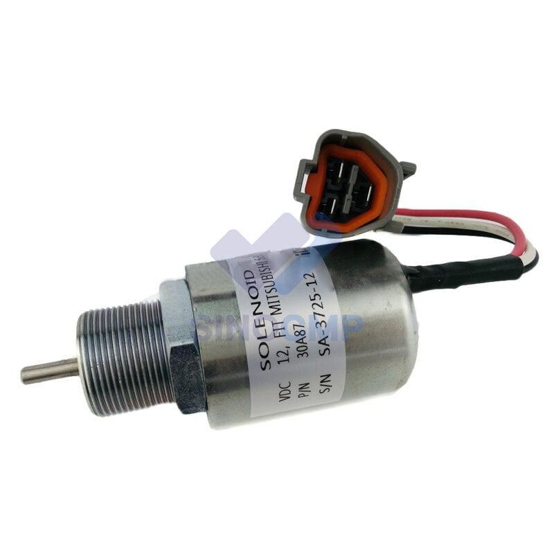 12v 30A87-10400 Fuel Shutdown Solenoid - SINOCMP S... – Grandado