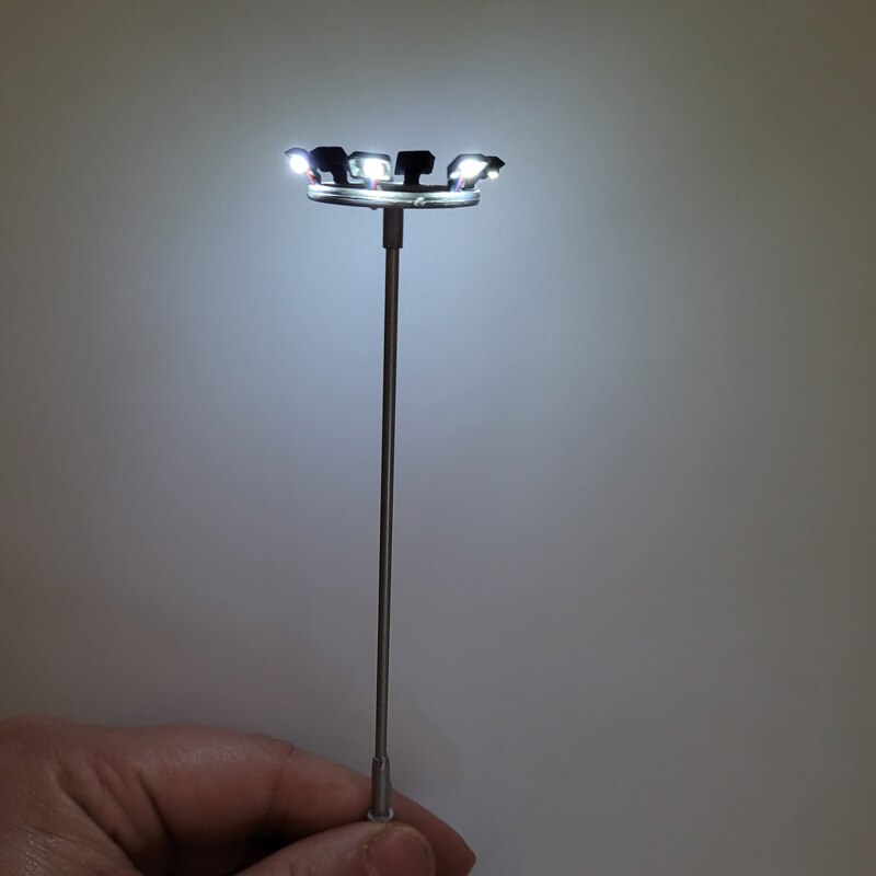 Ho Scale Model Lighting Tower 12v Warm White Tower... – Grandado