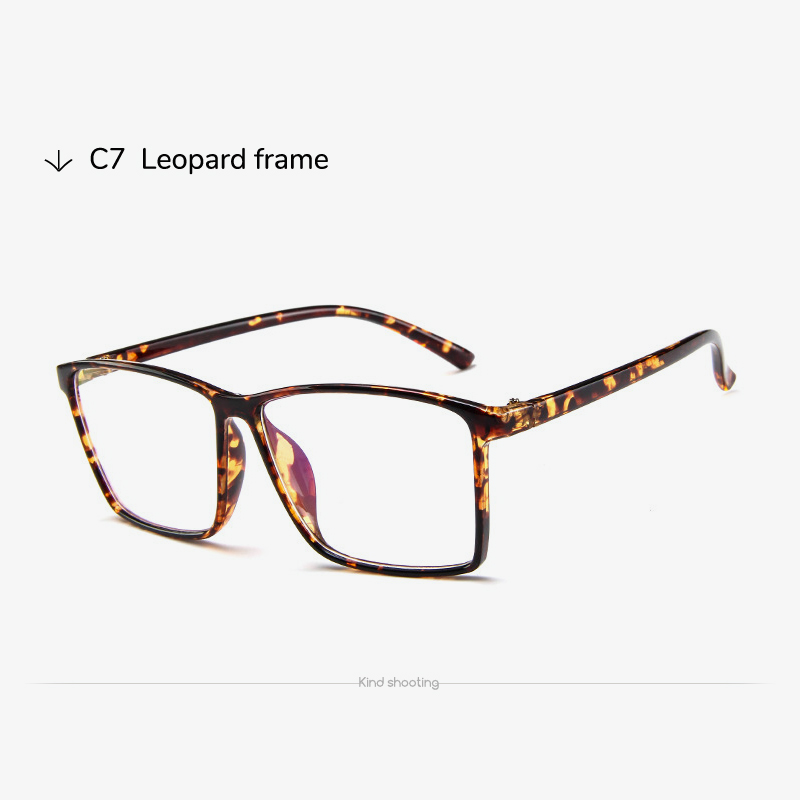 Toketorism Square eye glasses frames for women men... – Grandado