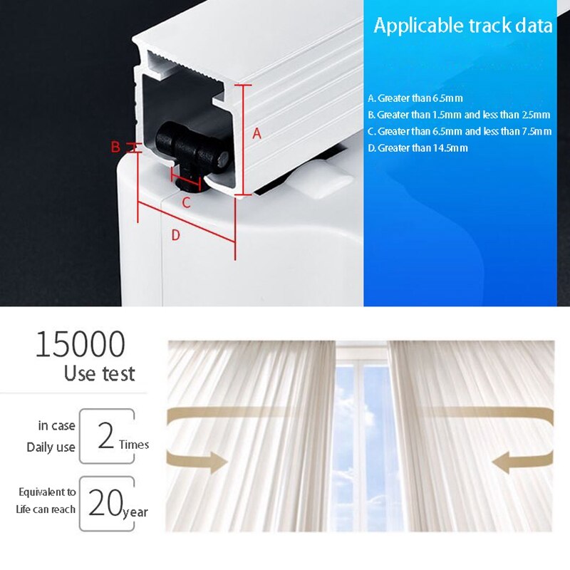 Electric Curtains Machine,ligent Switch Remote Con... – Vicedeal