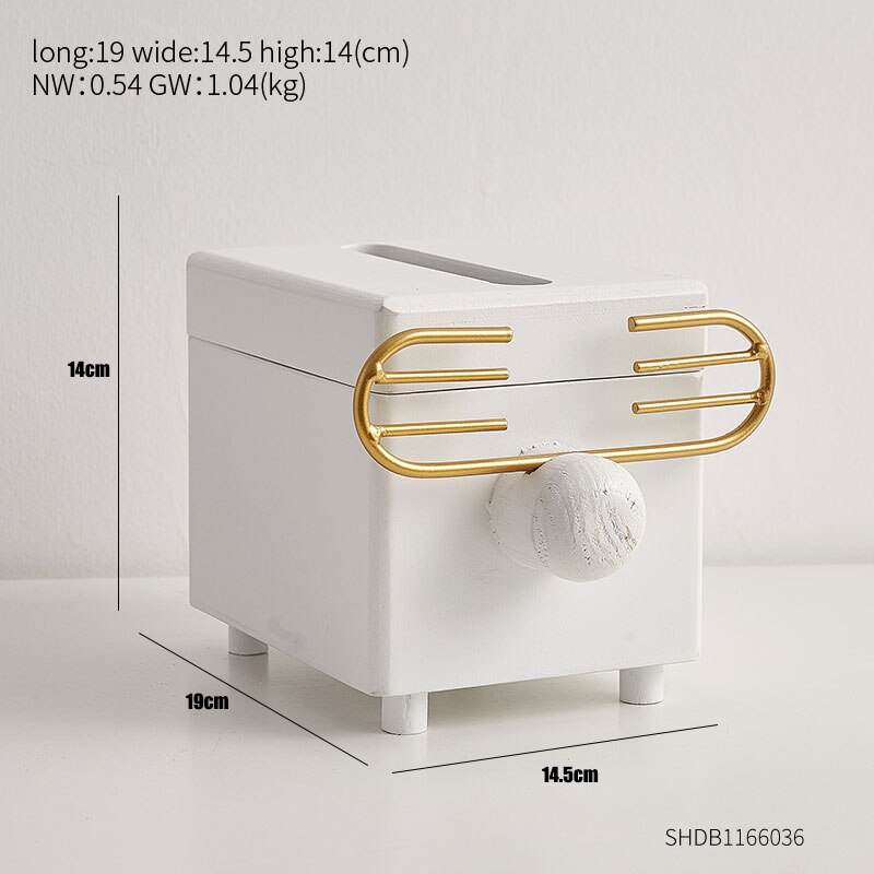 Creatice Wooden Deer Tissue Boxes European Style H... – Grandado