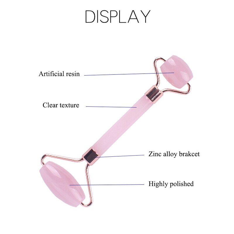 2pcs/set Face Spa Massage Neck Roller Resin Gua Sh... – Grandado