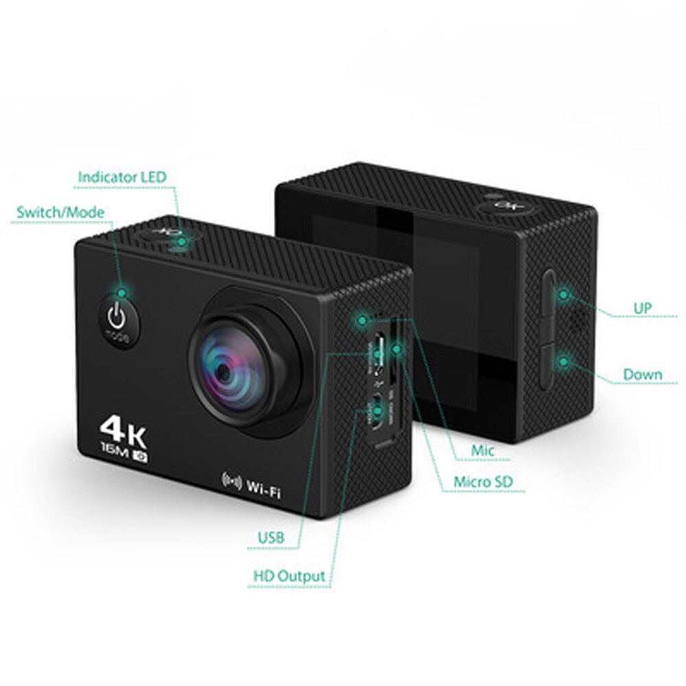 Camera Type Motion Camera 4K Waterdichte Camera 2.... – Vicedeal