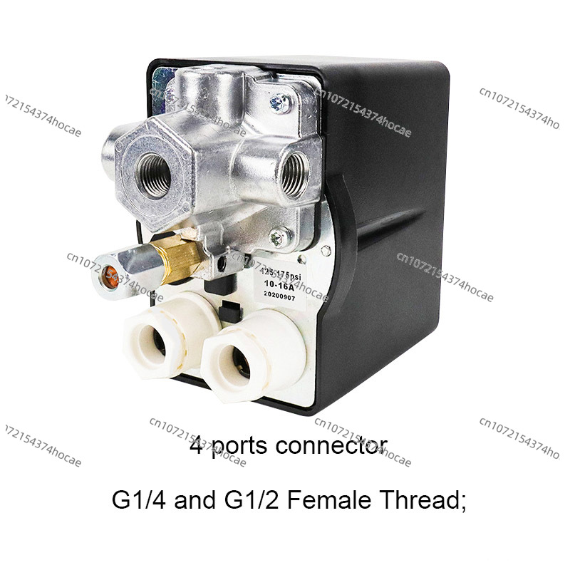 Pressure Switch 380V 90-120 psi Manual On-off Knob... – Grandado