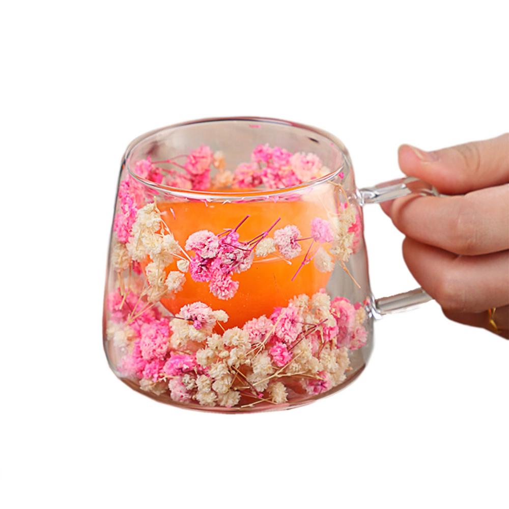 Flower Mugs 200ml Spring Coffee Mugs Flower Coffee... – Grandado
