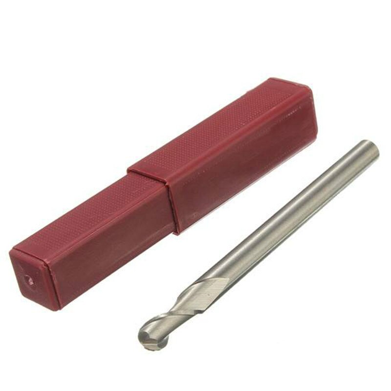 1PCS HSS & Aluminium 6mm x 6mm 2 Flute Ball Nose E... – Grandado