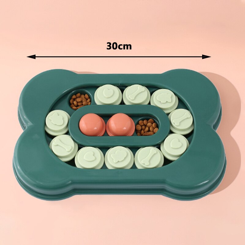 Hond Puzzel Speelgoed Draaitafel Slow Feeder Educa... – Grandado