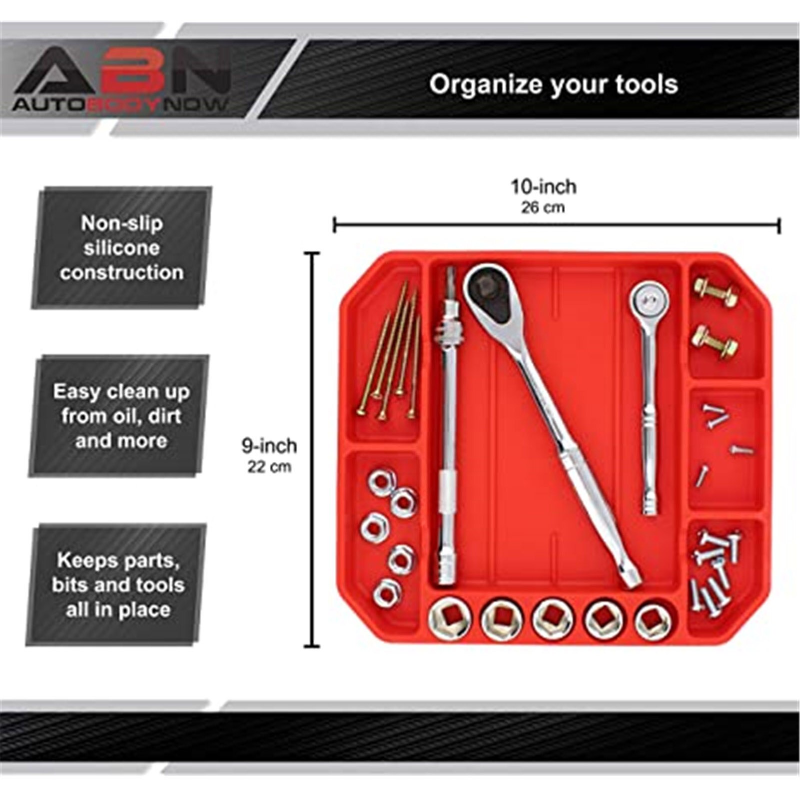 Auto Non-slip Flexible Tool Holder Box Organizer T... – Grandado