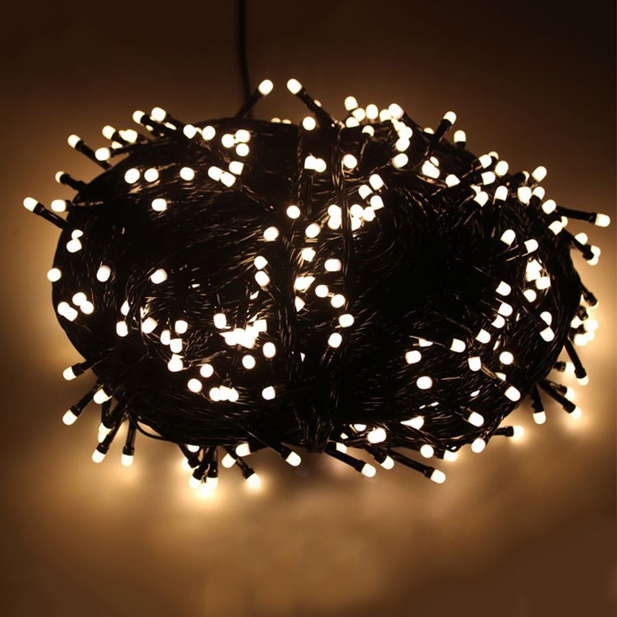 Black Wire 50M 100M LED Fairy Light String Garland... – Vicedeal