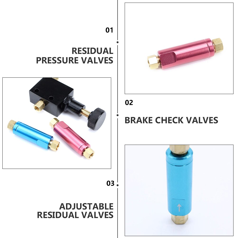 1 Set Valves Brake Pressure Valves Car Valves Redu... – Grandado