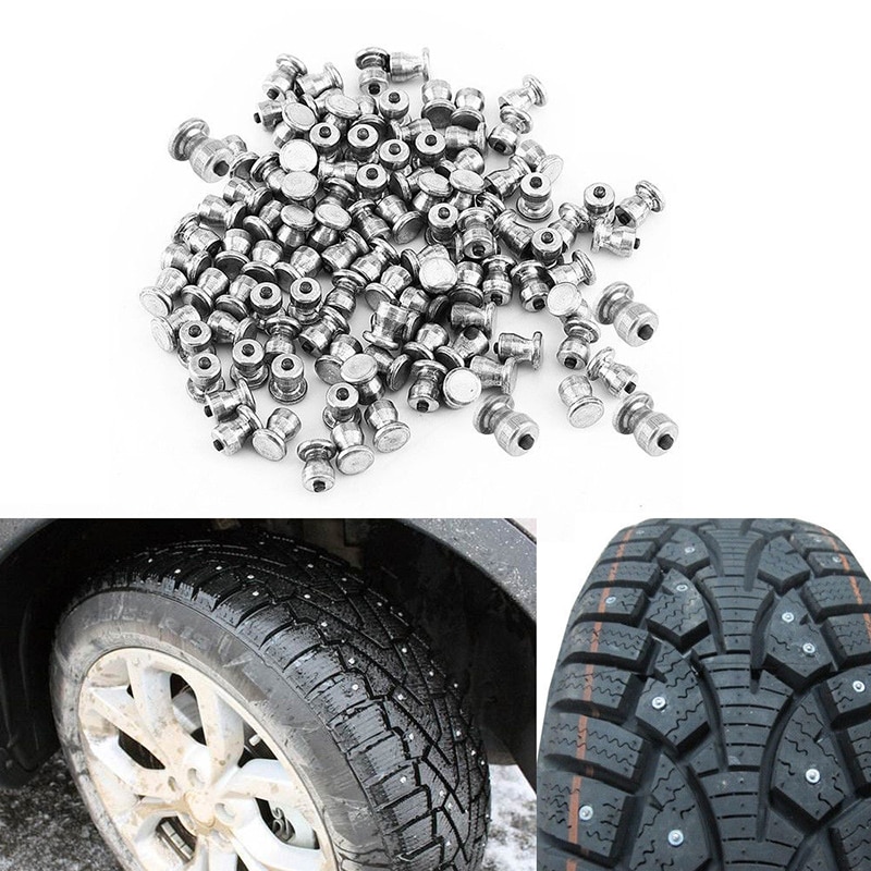 100pcs/set 8-10-2 Screw in Tire Stud Anti-Slip Whe... – Grandado