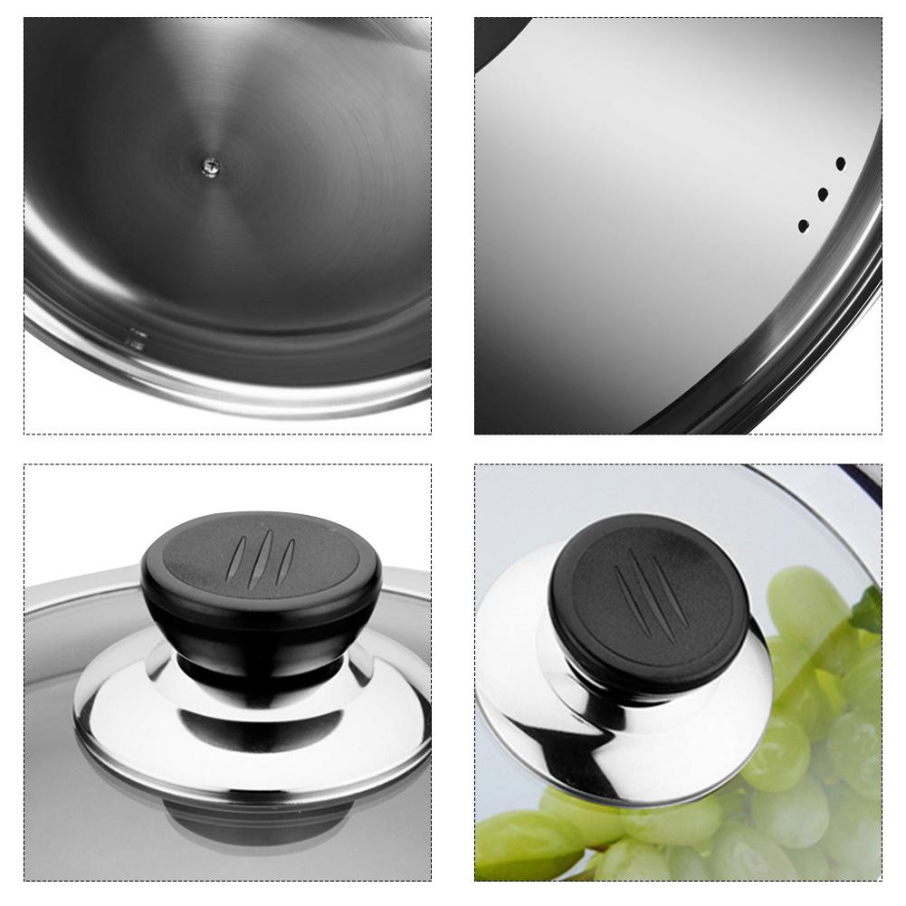 Stoomboot Deksel Gehard Glazen Deksel Roestvrij St... – Grandado