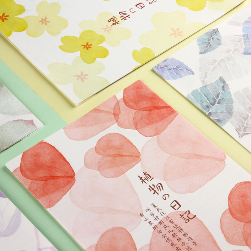 1set/pack Cute Plant Diary A4 Big Letter Paper Env... – Grandado