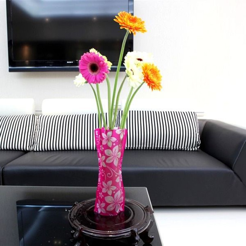 Foldable Plastic Vase Reused Decor Vase Indestruct... – Vicedeal