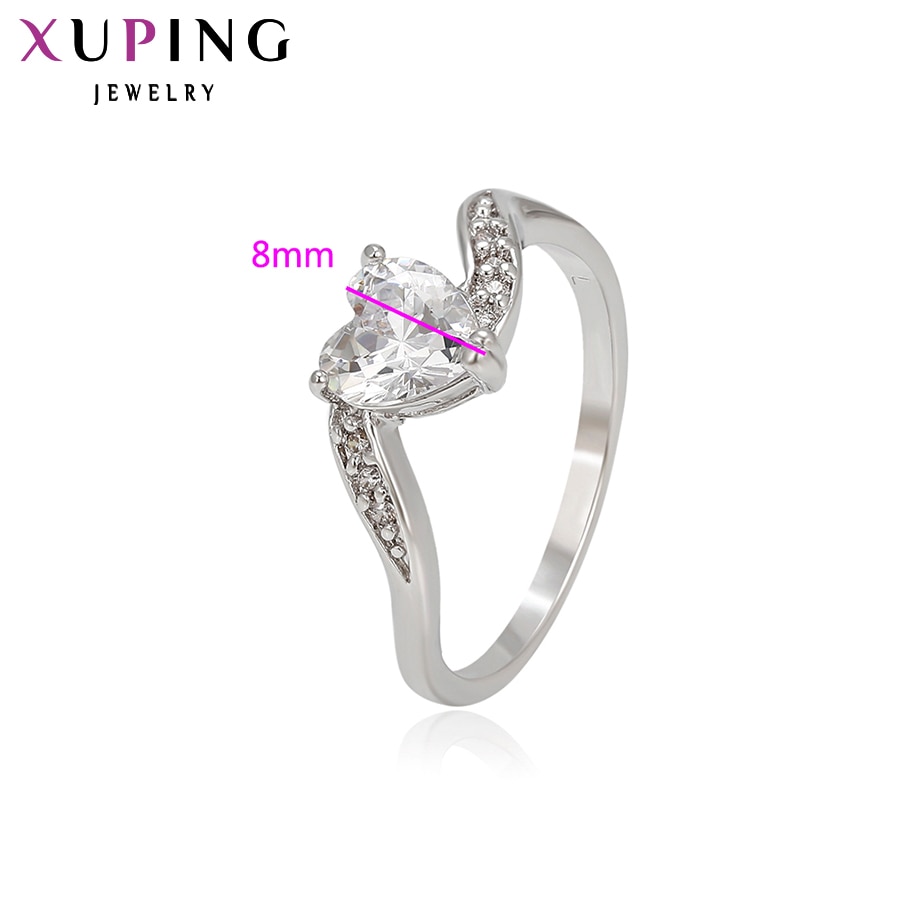 Xuping Ring Love Style Sincere Heart Shape Promise... – Grandado