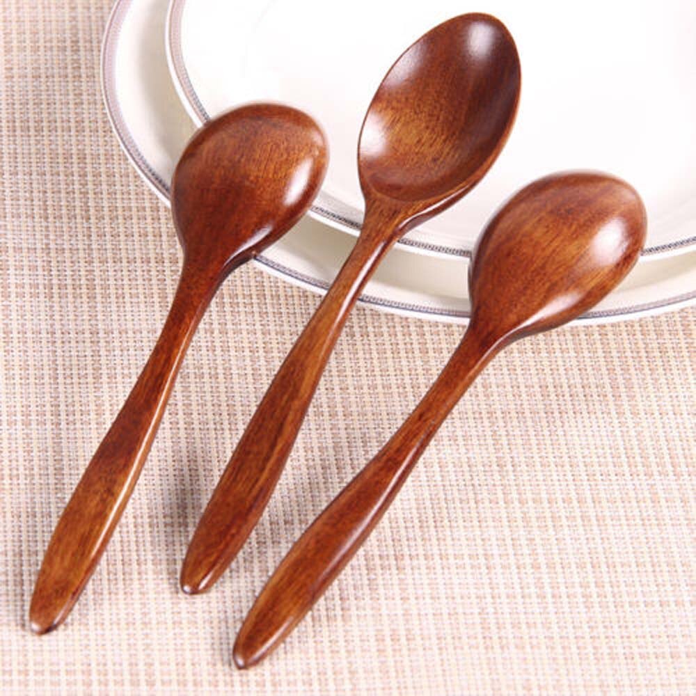 , cuchara de madera, utensilio de cocina de bambú,... – Grandado