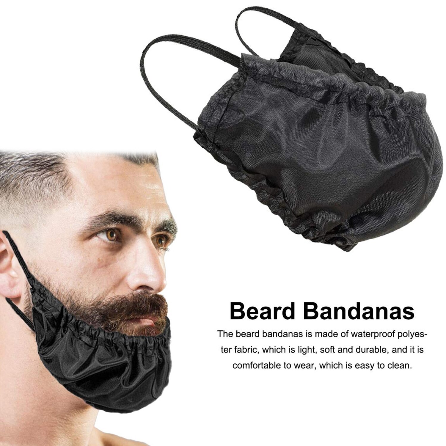 1Pc Mannen Baard Bib Baard Covers Baard Bandana Ba... – Grandado