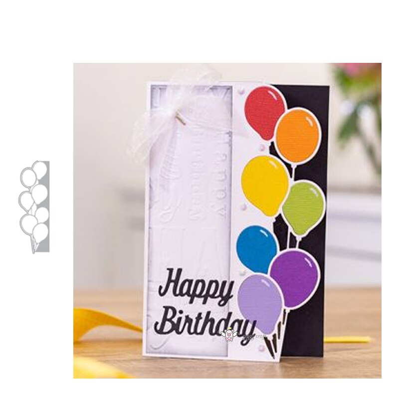 Balloon edge frame metal Cutting Dies Stencils DIY... – Grandado