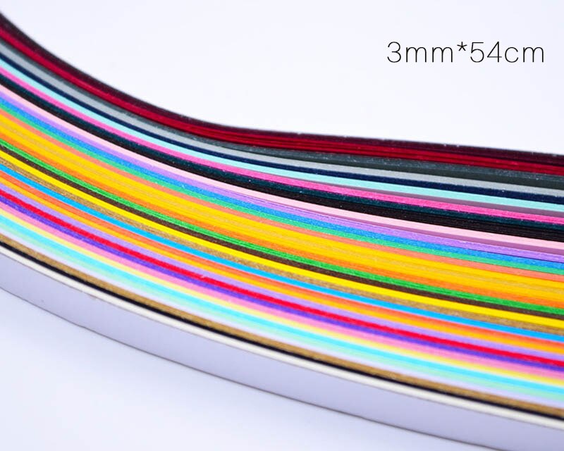 36 Kleuren 180Pcs Gemengde Kleur Quilling Papier D... – Vicedeal