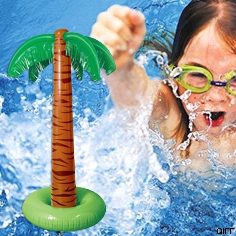 90cm Inflatable Tropical Palm Tree Pool Beach Part... – Grandado