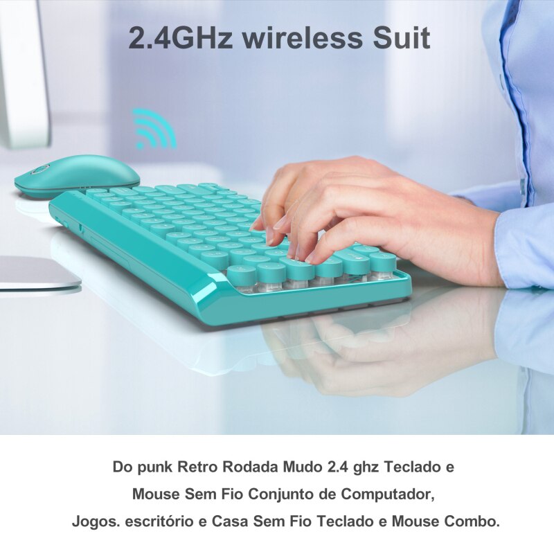 L100 Wireless Keyboard and Mouse 2.4G USB Keyboard... – Grandado