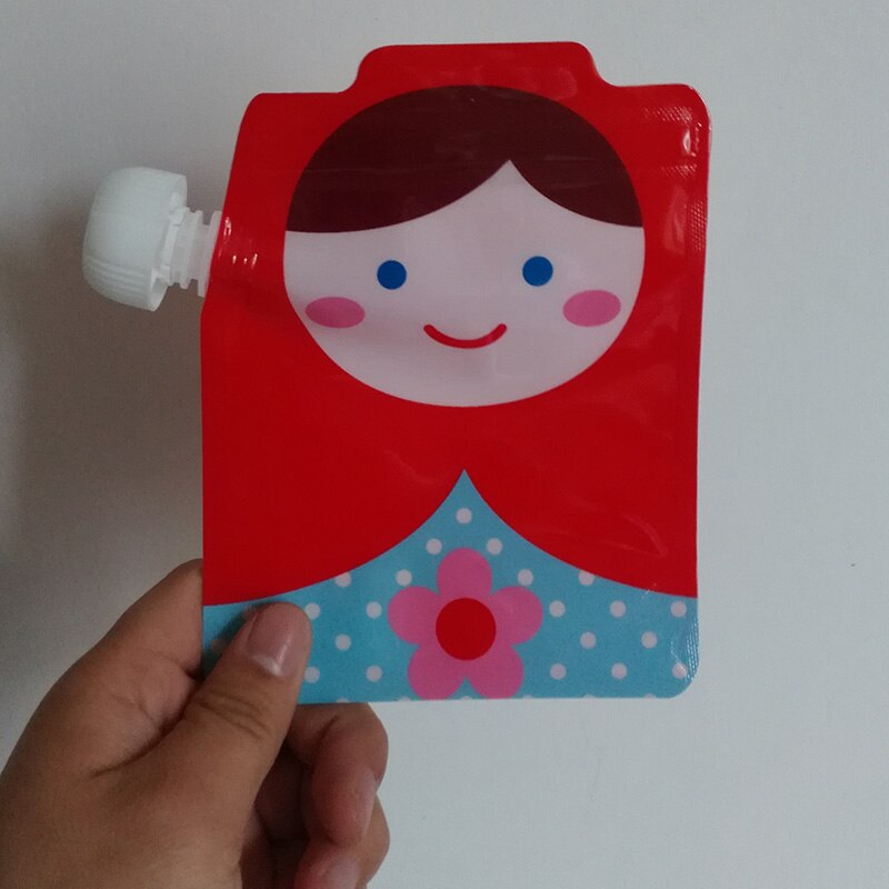 10pcs Juice Pouch Baby FOOD Packaging Reusable Squ... – Grandado