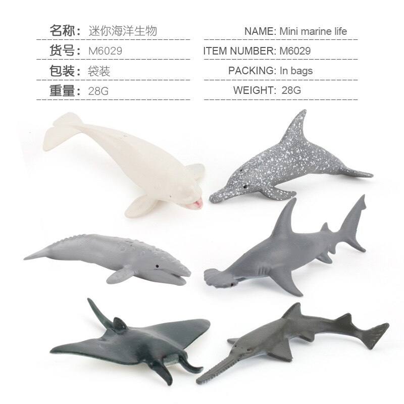 Model Oceanen Dier Spot Dolfijn Hammerhead Shark D... – Grandado