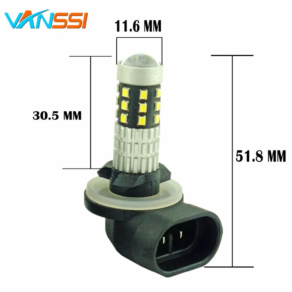 VANSSI 1200 Lumen Extreem Heldere 1020 Chips H27 8... – Grandado