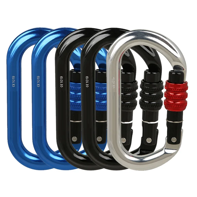 Rock Climbing O-type Lock Buckle Automatic Safety ... – Vicedeal
