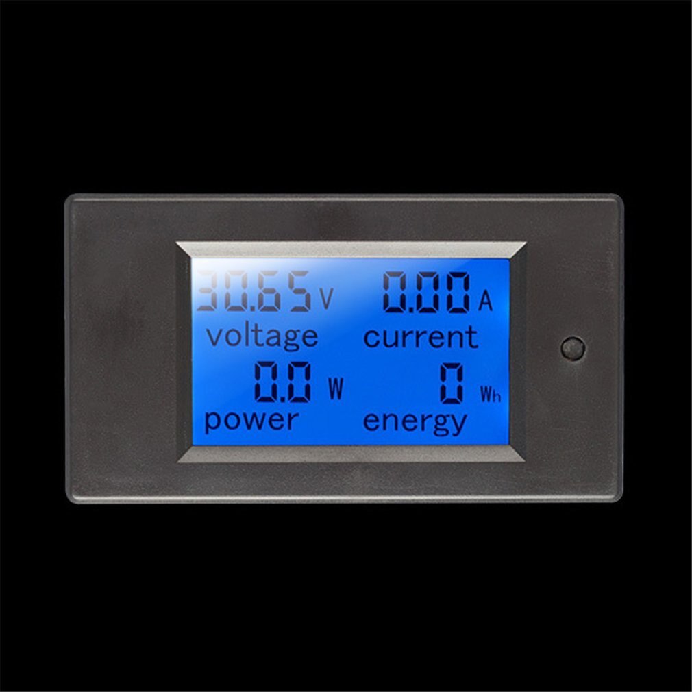 Digital Power Energy Meter DC Voltmeter Ammeter Wa... – Grandado