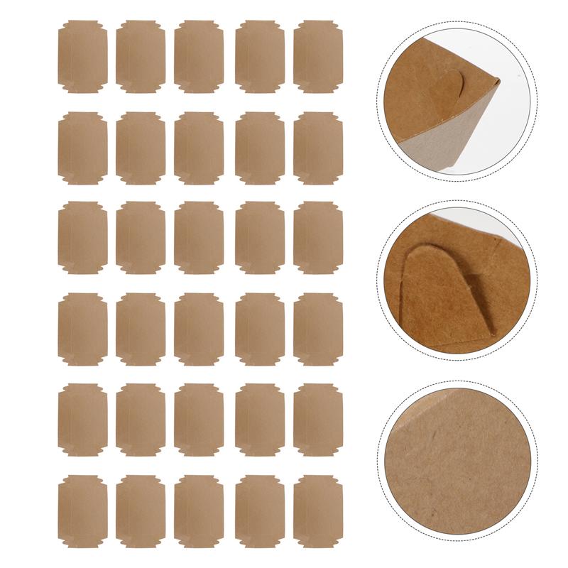 100Pcs Disposable Kraft Paper Food Box Fried Chick... – Vicedeal