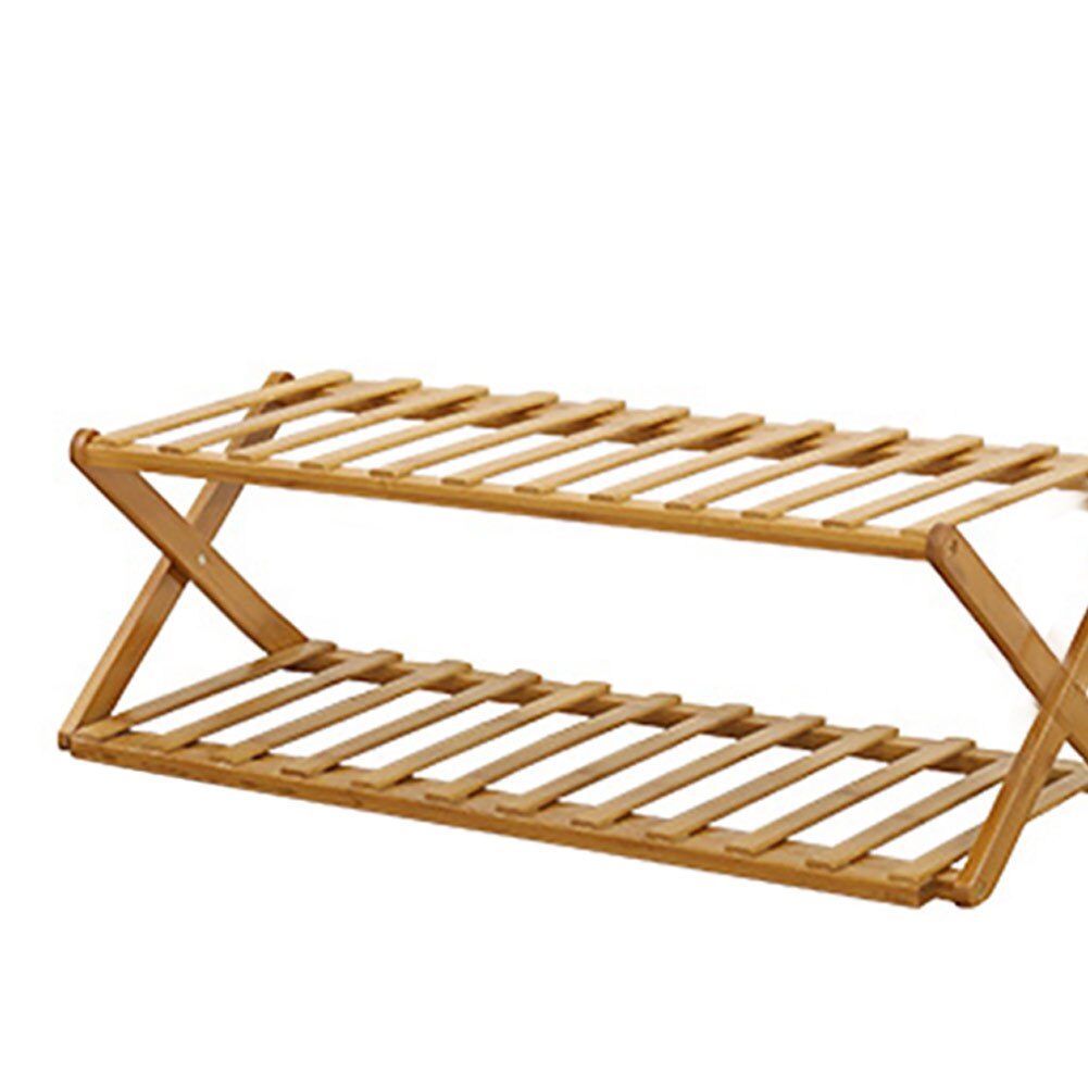 2/3 Tier Foldable Shoe Rack Plant Stand Shelf Stor... – Grandado
