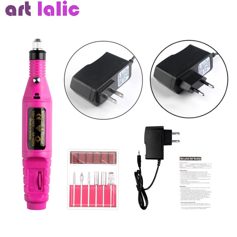 Electric Nail Art Drill Machine Pen Apparatus Mani... – Vicedeal