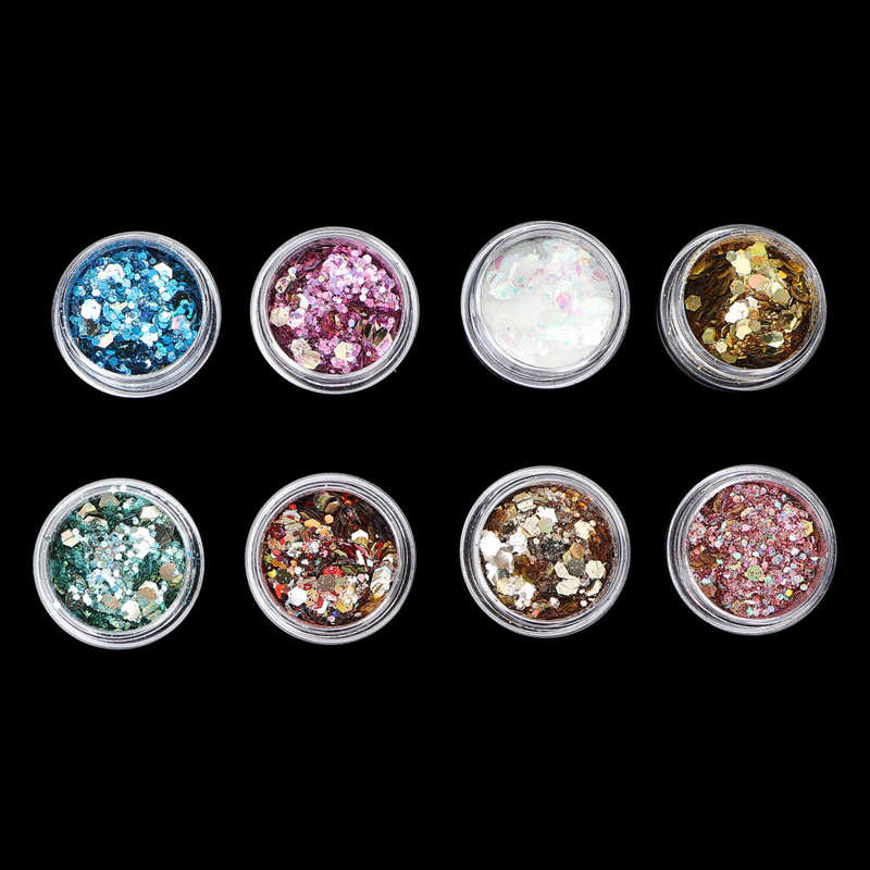 Shining Nail Art Decoratie Draagbare Nail Art Pail... – Grandado
