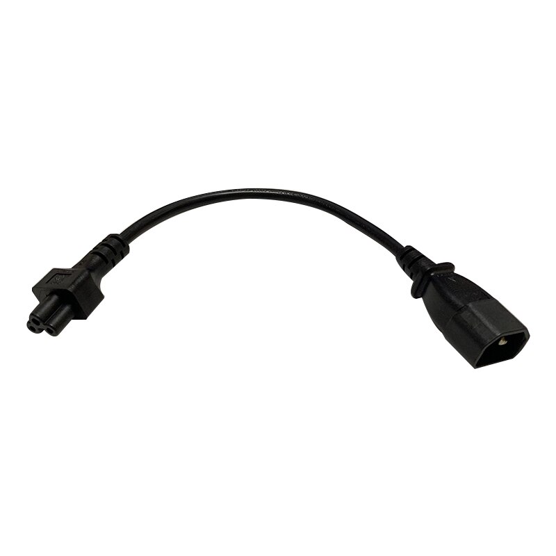 0.3M 3*0.75mm Square C14-C5 IEC320 C14 Male Plug T... – Grandado