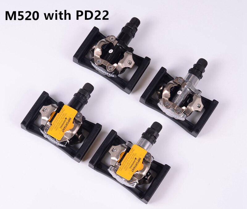 PD M520 Mountain Bike Pedals Clipless SPD Pedals M... – Vicedeal
