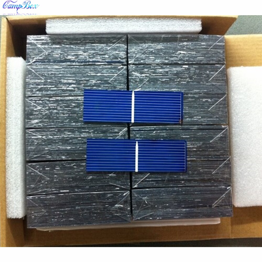 20Pcs 0.5V 600mA 78mm*25mm Polycrystalline Silicon... – Grandado