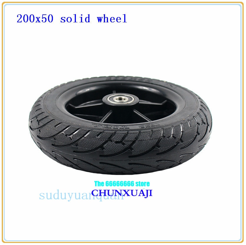 Solid tyre wheels 200X50 for Electric scooter bala... – Grandado