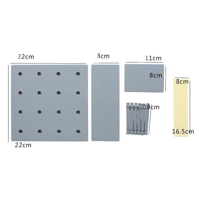 Muur Opbergrek Plank Organizer Muur Decor Houder G... – Vicedeal