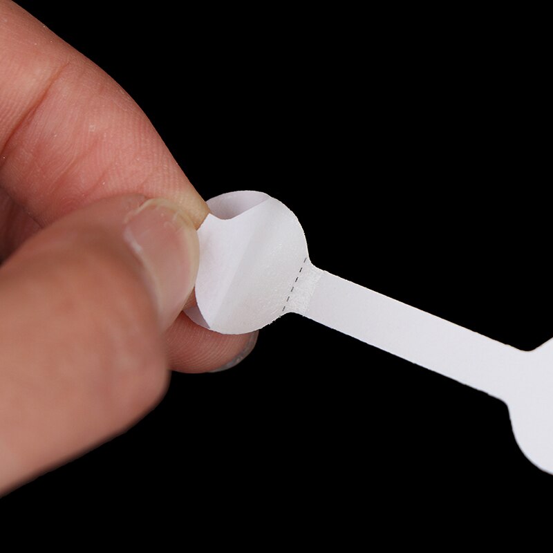 50/100 Pieces White Blank Price Tag Square Round H... – Grandado