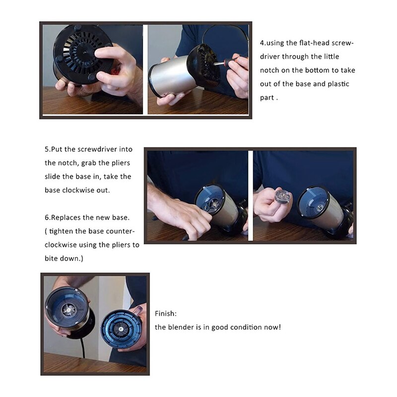 SANQ Blender Base Gear & Blade Gear Replacemen... – Vicedeal