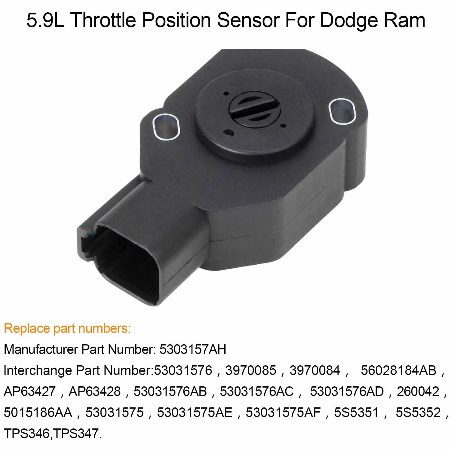 Gasklepsensor Tps Apps Fit Voor 1998-2004 Dodge Ra... – Grandado