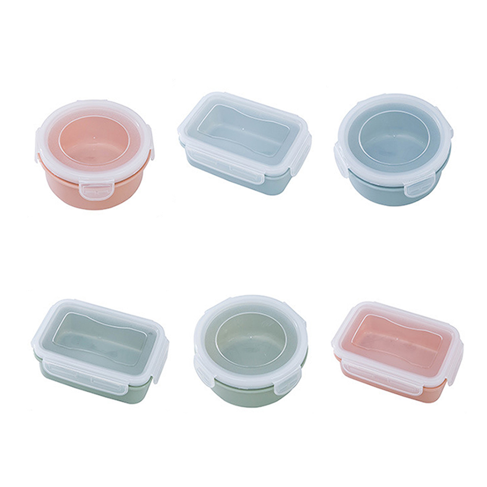 Mini Plastic Lunch School Box Food Bento Crisper f... – Grandado