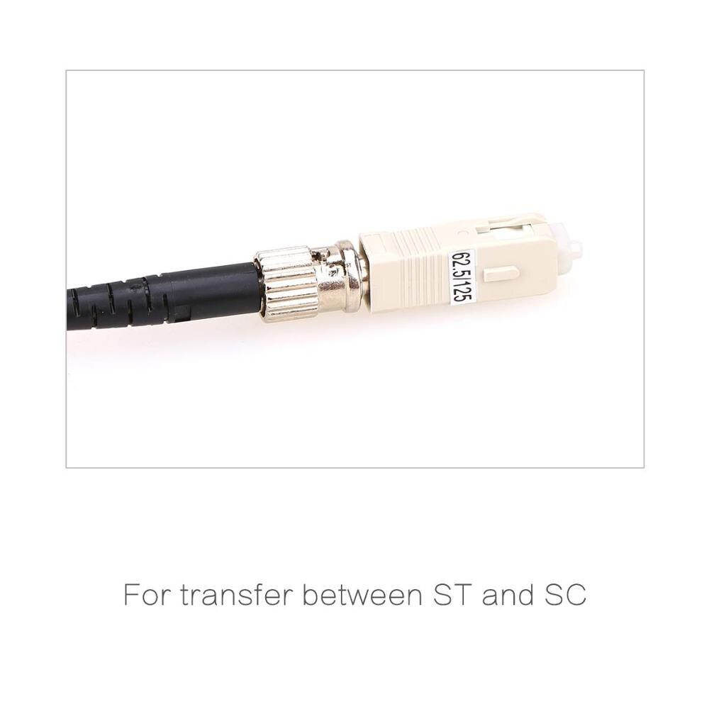 2PCS SC (male) -ST (female) MM 62.5/125 fiber hybr... – Grandado