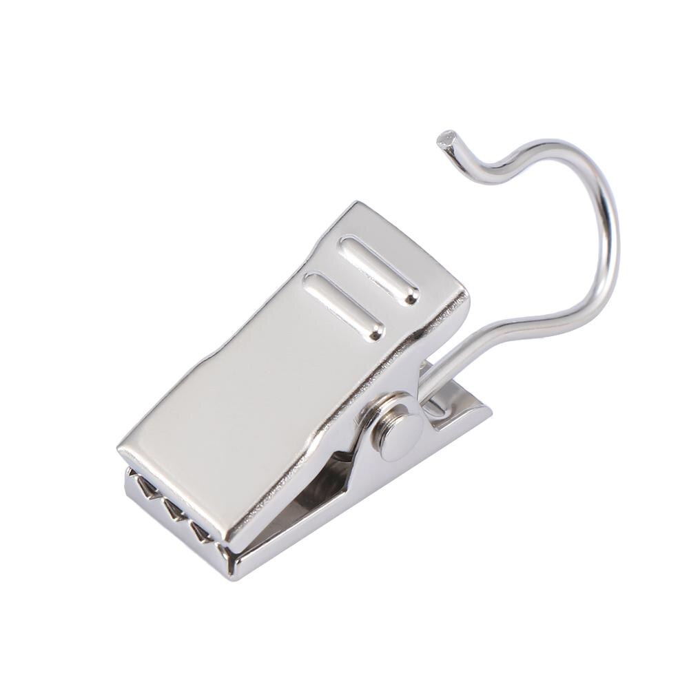 10Pcs Steel Durable Curtain Clips on Hook Hanging ... – Vicedeal