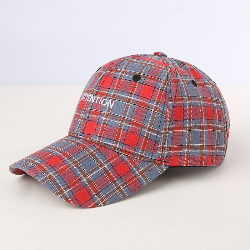 Gorra a cuadros Unisex estilo universitario gorra ... – Grandado