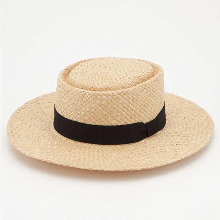 Women's Raffia Straw Hat Pure Handmade Straw H... – Grandado