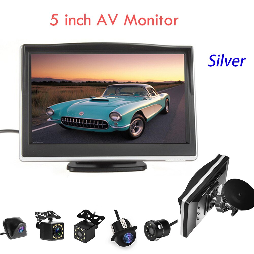5 inch TFT LCD Screen Car Monitor HD 800*480 Rever... – Vicedeal