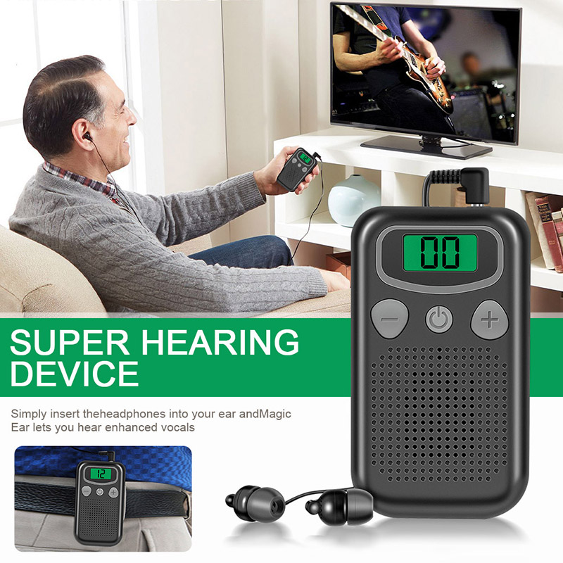 Pocket Voice Magic Ear Hearing Aid Device Digital ... – Grandado